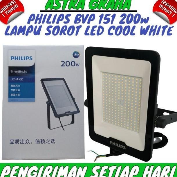 Jual Lampu Sorot Philips Bvp 151 200W Lampu Led 6500K Cool White G3 ...