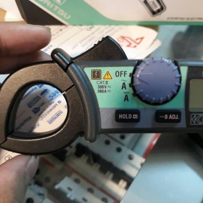Jual Kyoritsu 2033 Digital Clamp Meter Tang Ampere AC DC | Shopee Indonesia