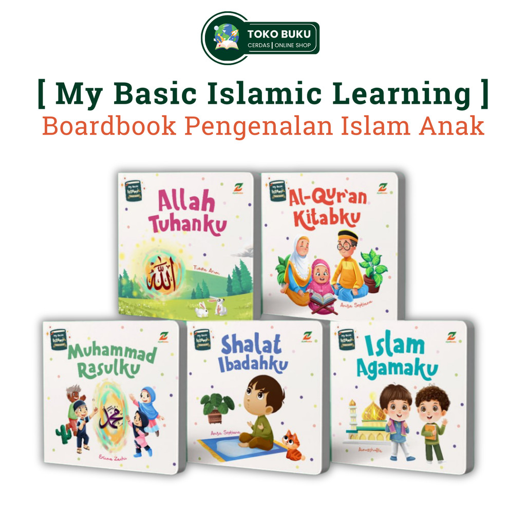 Jual Ziyadbooks - Buku My Basic Islamic Learning Big Boardbook Anak 1 ...