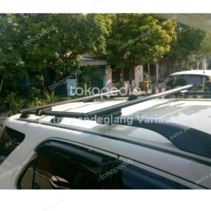Jual DF378>> Cros bar kaki roofrack bagasi atas mobil universal model ...