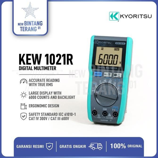 Jual Digital Multimeter kyoritsu 02R / Digital Multitester | Shopee ...