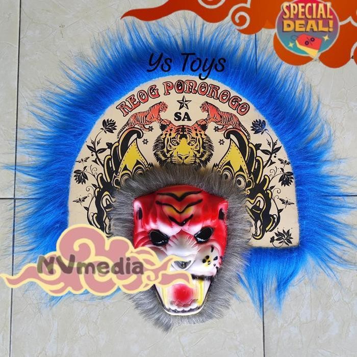 Jual SMILE TODAY MAINAN TOPENG REOG PONOROGO ANAK BAHAN KARET AMAN ...