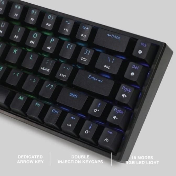 Jual Rexus Daiva D68 Mini Mechanical Gaming Keyboard 68 keys RX-D68 ...