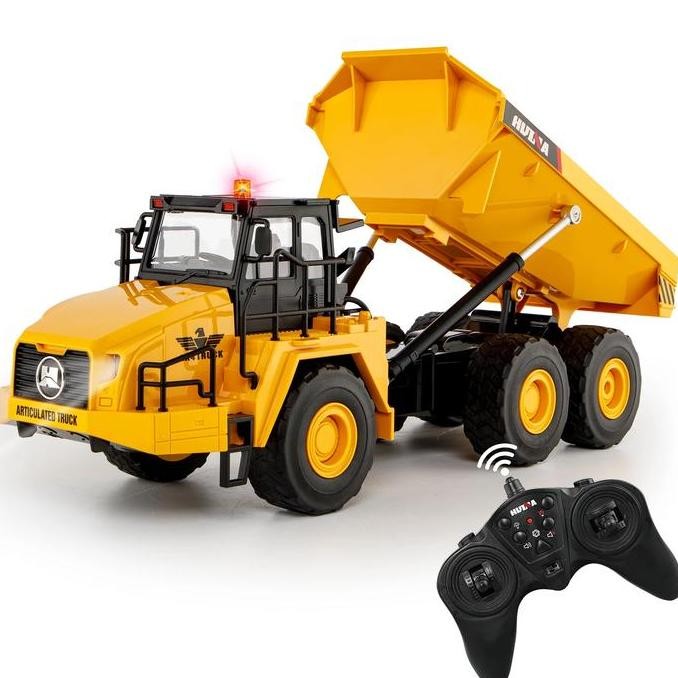 Jual Huina Rc 1553 Articulated Dump Truck 11Ch Scale 1/16 Remote ...
