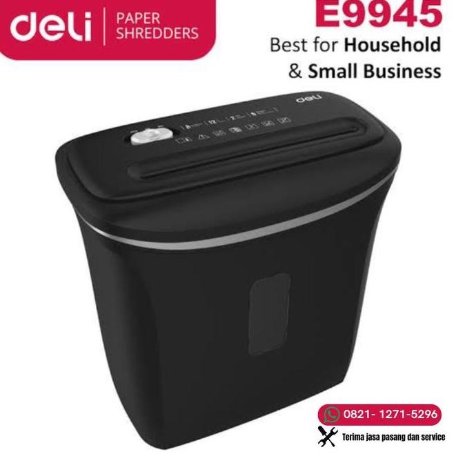 Jual DELI E9945 Paper Shredder / Mesin Penghancur Kertas DELI 9945 AS ...