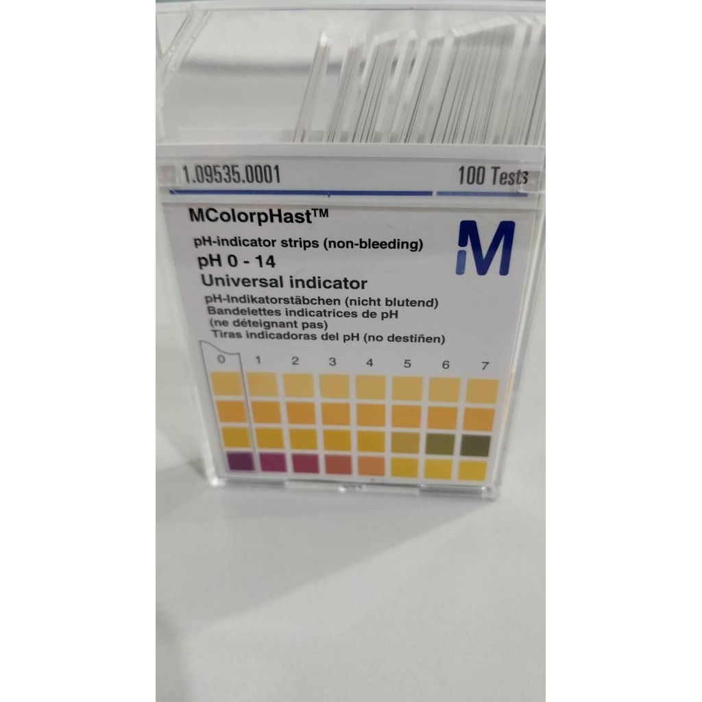 Jual New MERCK 1.09535 UNIVERSAL INDICATOR / KERTAS LAKMUS / PH METER ...
