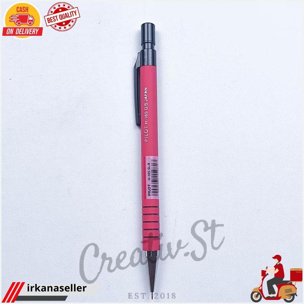Jual Pilot Pensil Mekanik H-165 0.5 Mm Mechanical Pencil Terlaris ...