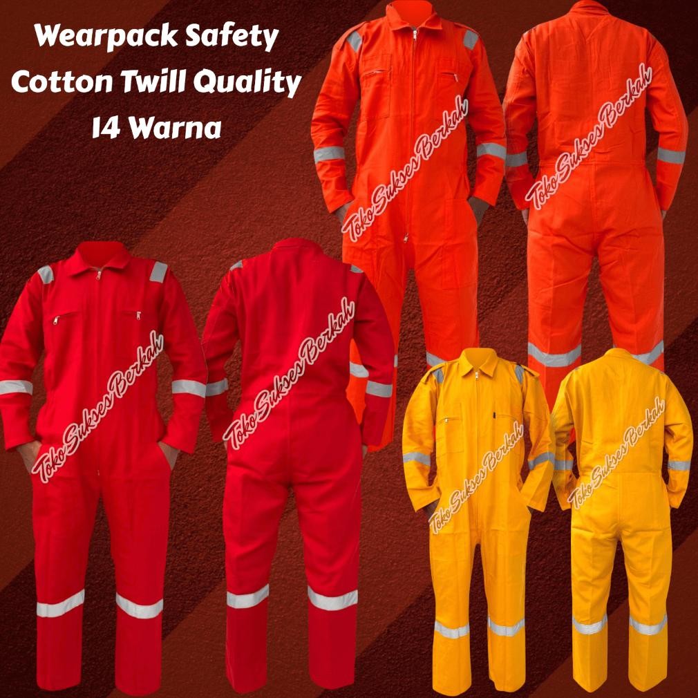 Jual TSB werpak safety katelpak proyek coverall scotlight 13 Warna ...