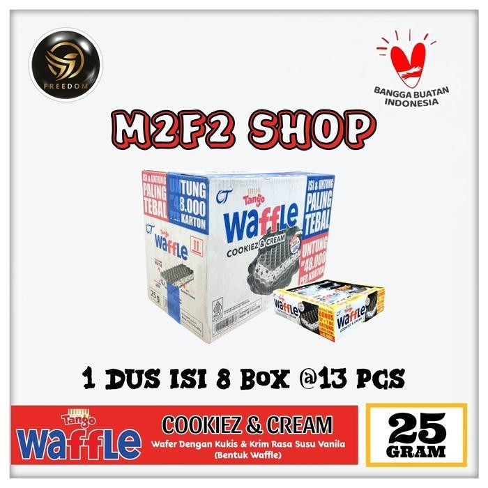 Jual Tango Waffle Cookiez & Cream | Krim Susu Vanila Sachet 25 gr ...