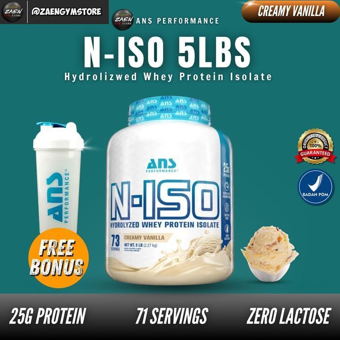 Jual ANS Performance N-Iso 5 Lbs Hydrolized Whey Protein Isolate ANS N ...