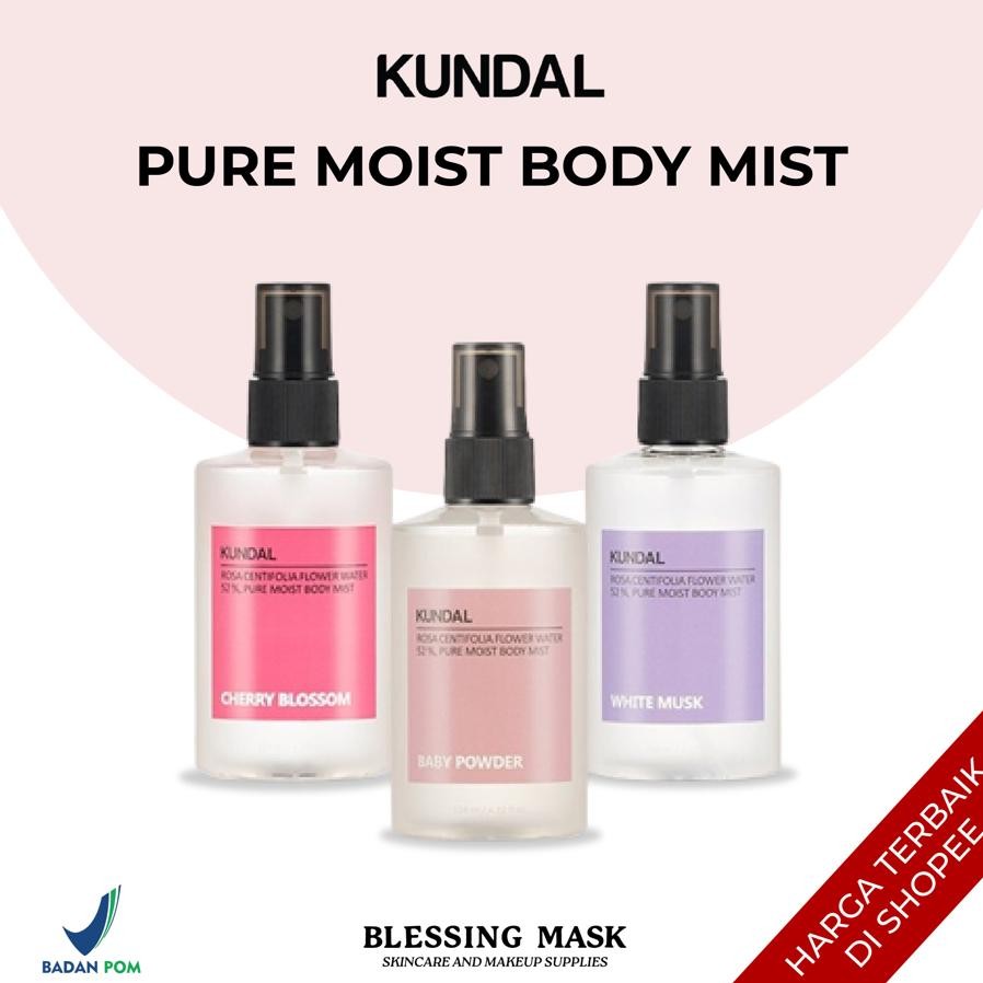 Jual Kundal Pure Body Mist Rosa Centifolia Made In Korea | Shopee Indonesia