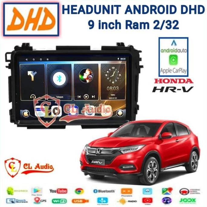 Jual Head Unit Android Dhd 9 Inch Oem Honda Hrv Soket Pnp Baru | Shopee ...