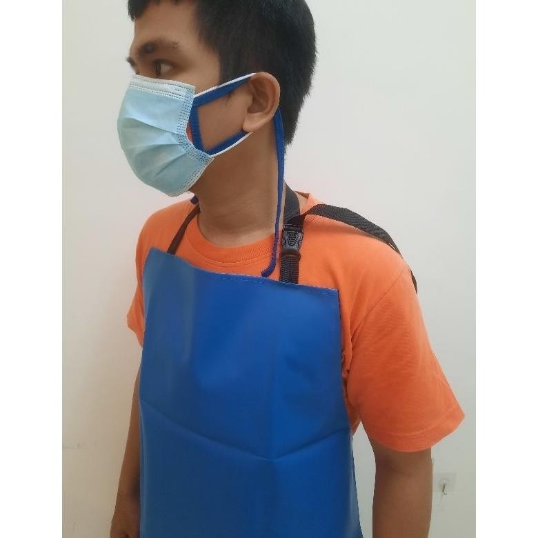 Jual APRON PVC doff industri 1 Sisi celemek pupuk anti air atau anti ...