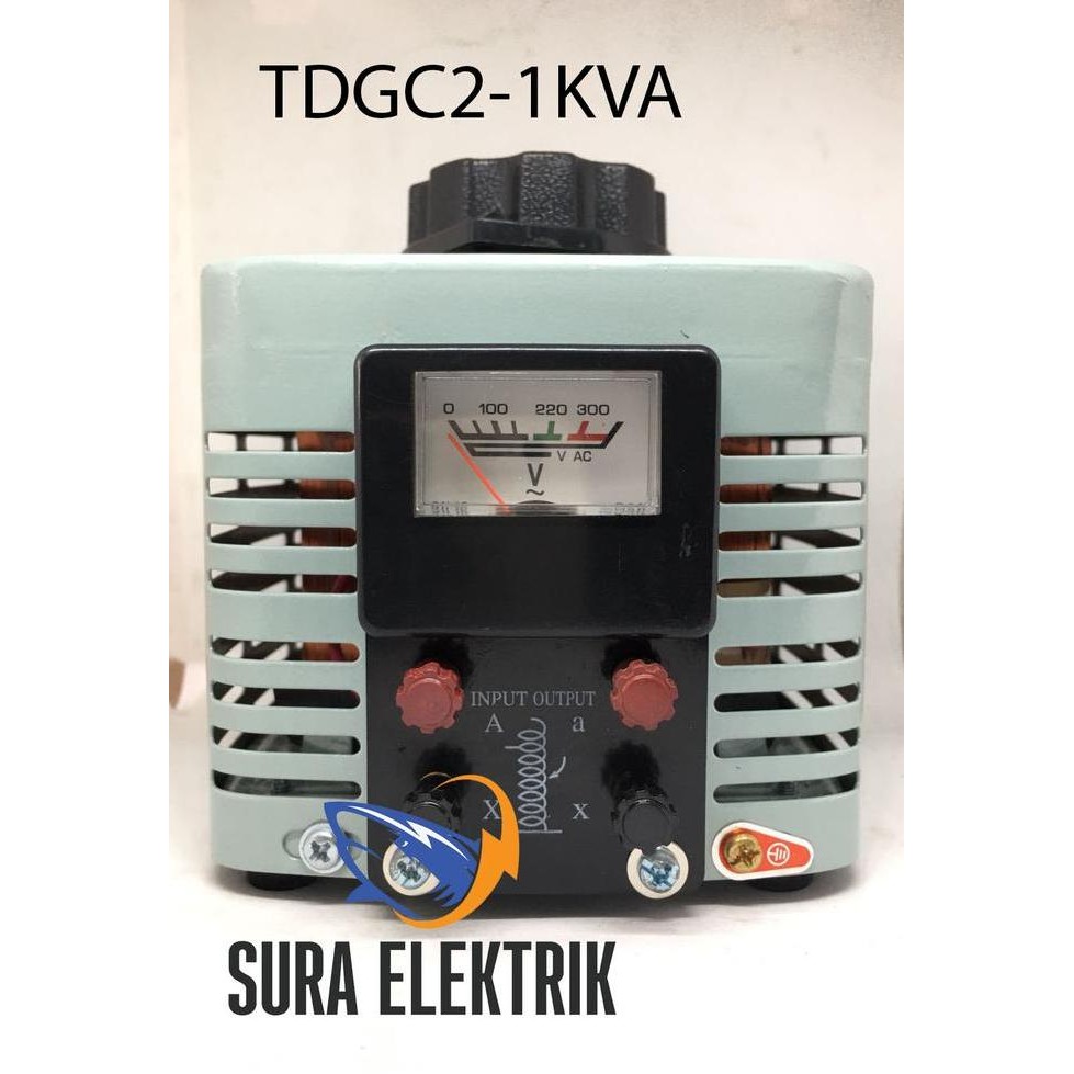 Jual Slide Regulator (Manual) 1000Watt Type TDGC2-1KVA CO | Shopee ...