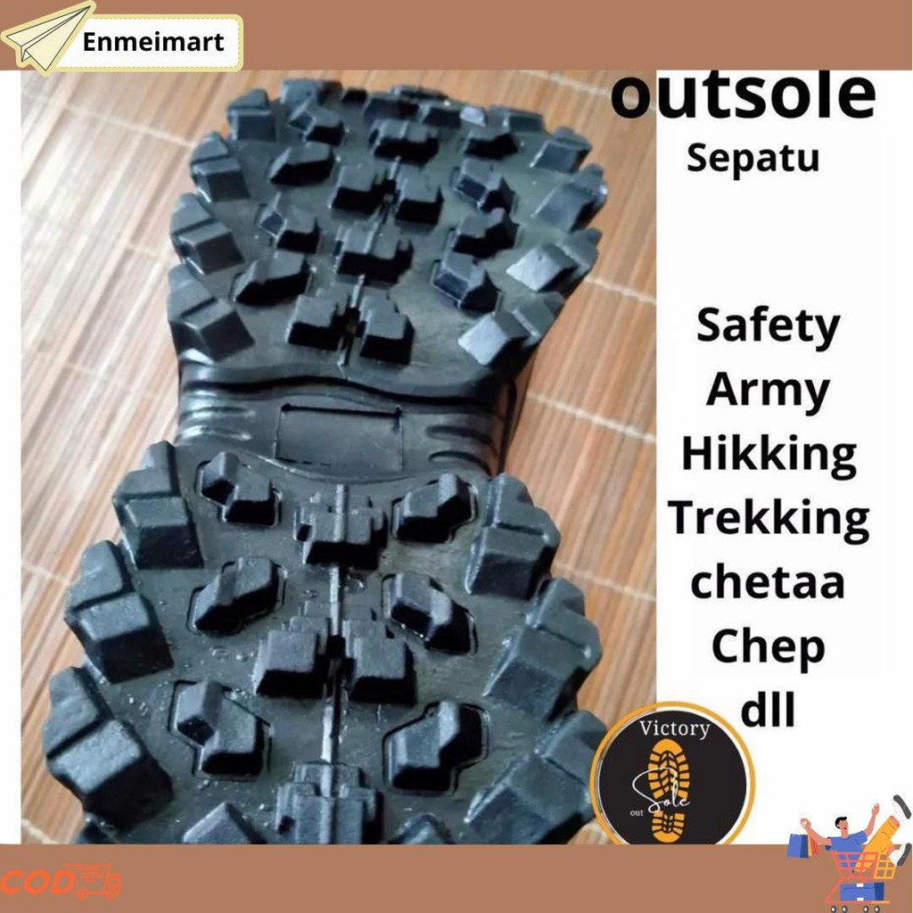 Jual Sol Sepatu Safety Pria Sol Sepatu Hikking Trekking Gunung Taktikal ...