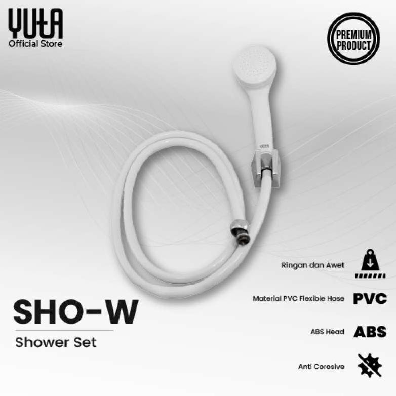 Jual YUTA Shower Mandi - Hand Shower Set ABS PVC SHO-W | Shopee Indonesia