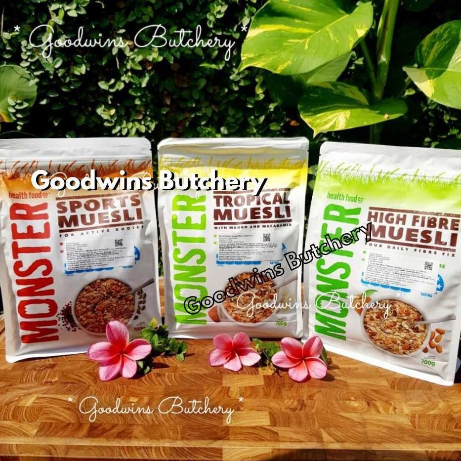 Jual ALL MUESLI Australia Monster Health Food Co | Tropical Sport High ...