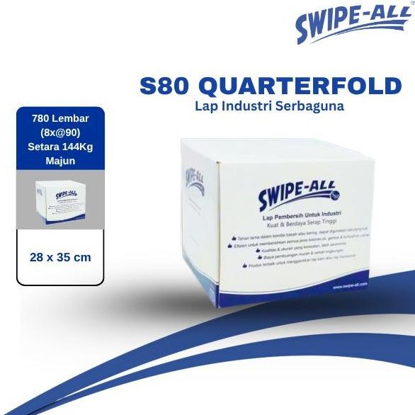 Jual TERBARU - SWIPE-ALL S80 Quarter Fold Pengganti Lap Kain Majun ...