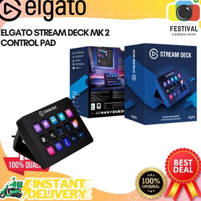 Jual Elgato Stream Deck MK 2 / Streamdeck MK2 Control Pad | Shopee ...
