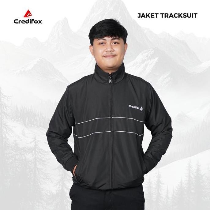 Jual CREDIFOX Jaket Pria Tracksuit Casual Anti Angin - Jacket Casual ...