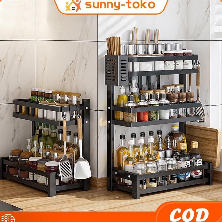 Jual Produk baru Rak Bumbu Dapur Stainless Steel Rak Bumbu Rak Dapur ...
