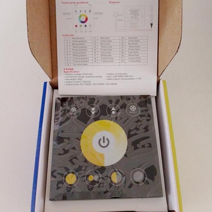 Jual BEBAS ONGKIR - Saklar&Dimmer multifuncion DC 5v-24v max 30a ...