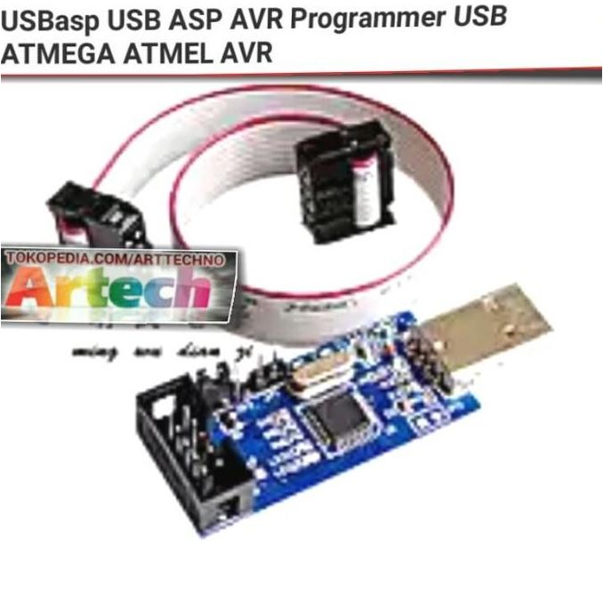 Jual USBASP USB ISP ASP AVR PROGRAMMER USB ATMEGA ATMEL AVR | Shopee ...