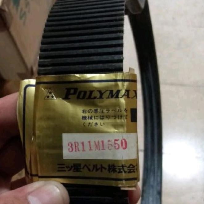 Jual V Belt Timing Belt Polymax 11M 1550 3 Jalur Mitsuboshi Japan ...