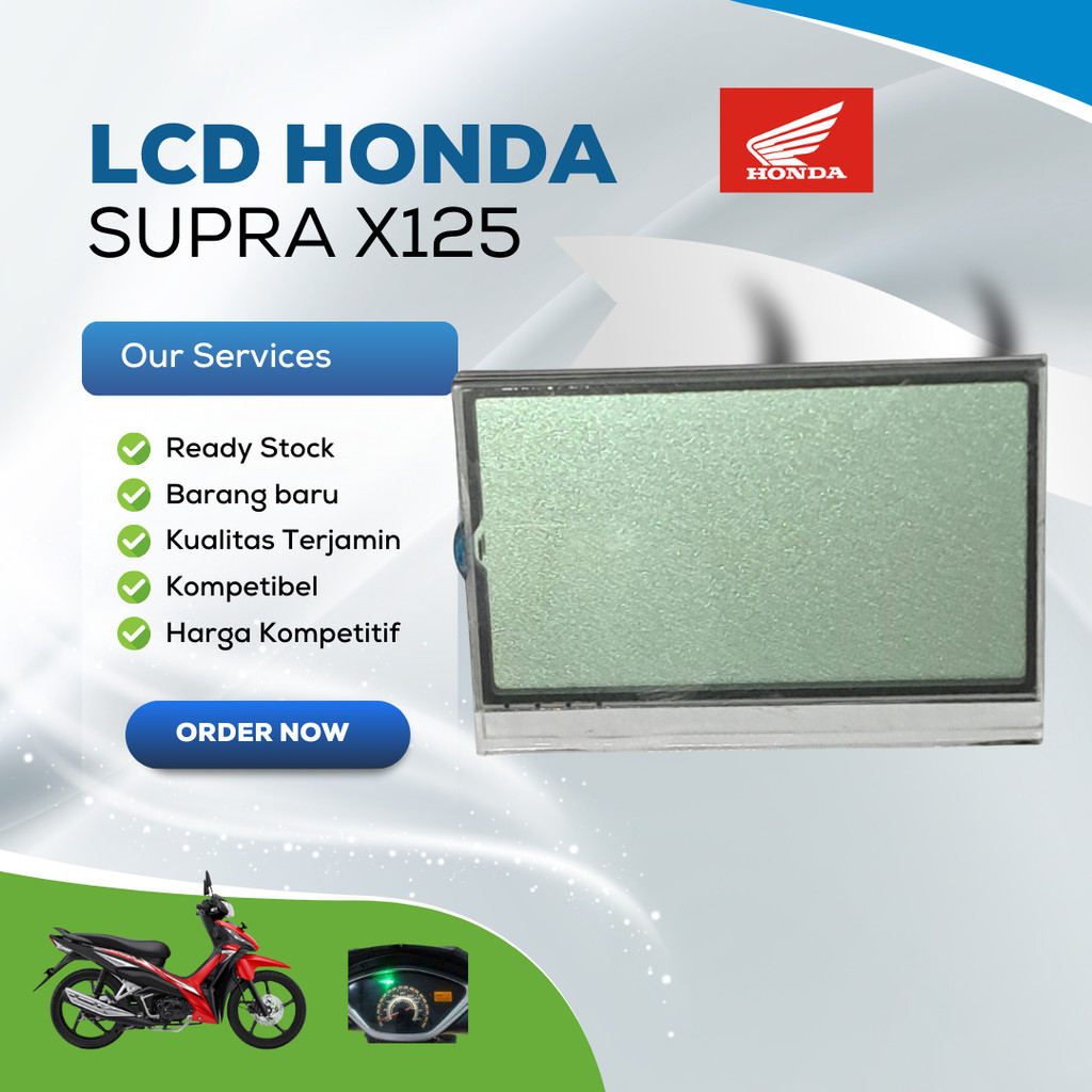 Jual LCD Supra dan Karisma Plus Karet Konduktor | Shopee Indonesia