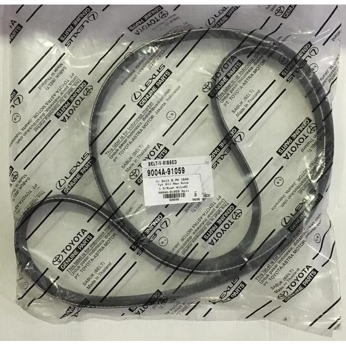 Jual BEBAS ONGKIR - V- Belt 6 PK 640 Toyota Rush Alt AC 9004A-909 Asli ...