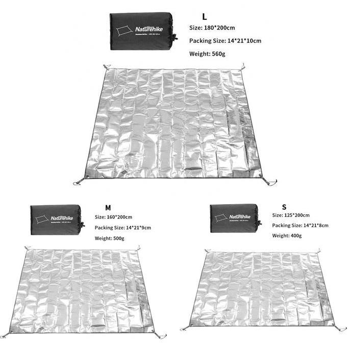 Jual Matrass Tenda Alumunium Foil Naturehike NH20FCD03 | Shopee Indonesia