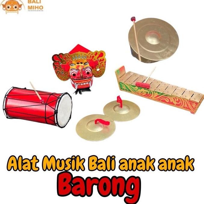 Jual *$*$*$*$] Paket Lengkap Alat Gamelan Anak - Anak + Barong - Paket ...