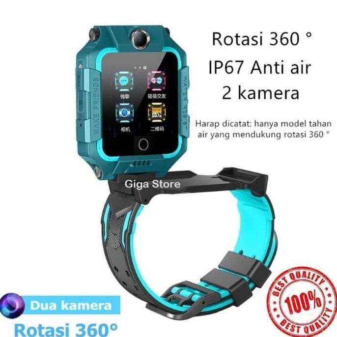 Jual Jam Imo Aimo Emo Z6 Tahan Air Dua Kamera Rotasi 360 Smartwatch ...