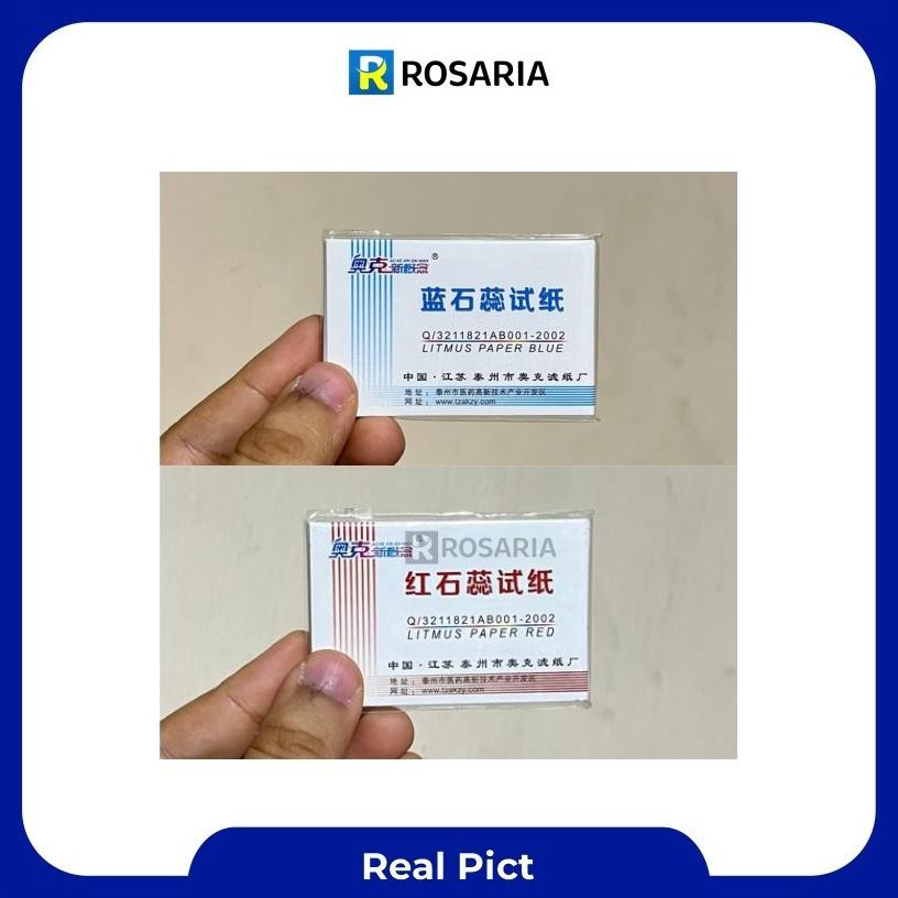 Jual Kertas Lakmus Merah Biru Litmus Paper Red Blue Asam Basa Tes Ph ...