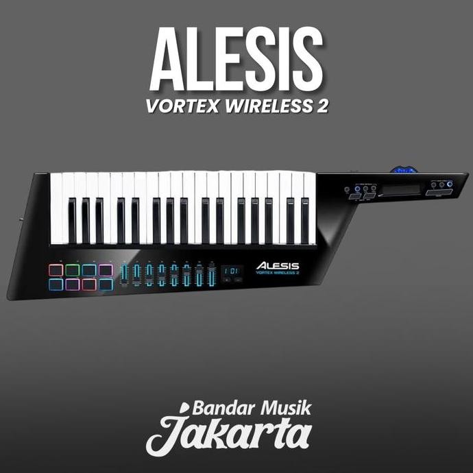 Jual Alesis Vortex Wireless 2 Black Usb Midi Keytar Controller Bmj | Shopee Indonesia