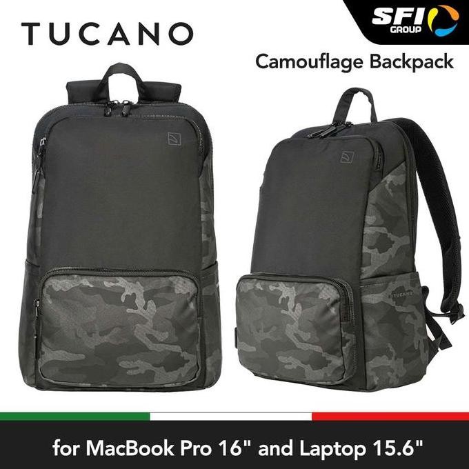 Jual // Tucano Backpack Terras Camouflage Zaino for laptop Up to 15.6 ...