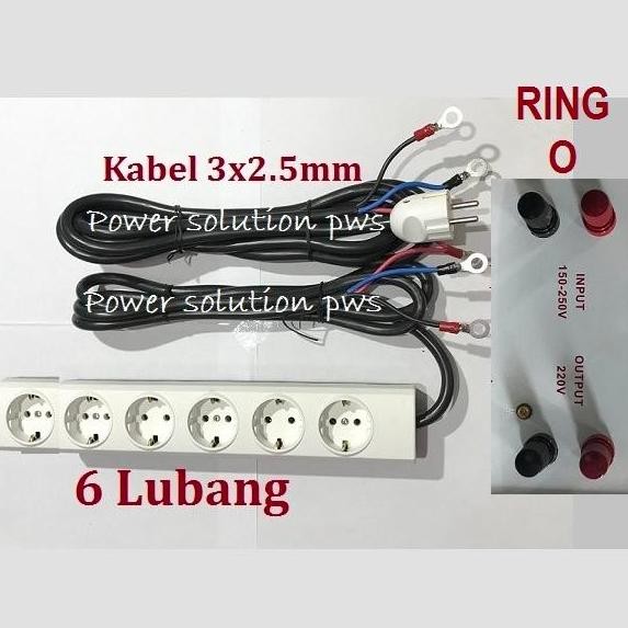 Jual Kabel Power Stabilizer Stavol Ups Trafo Transformer Step Up Step ...