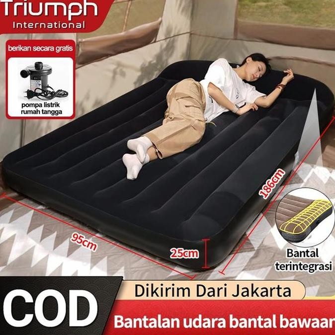 Jual WONDERWEISS- Bantal bawaan rumah tangga tempat tidur tiup otomatis ...