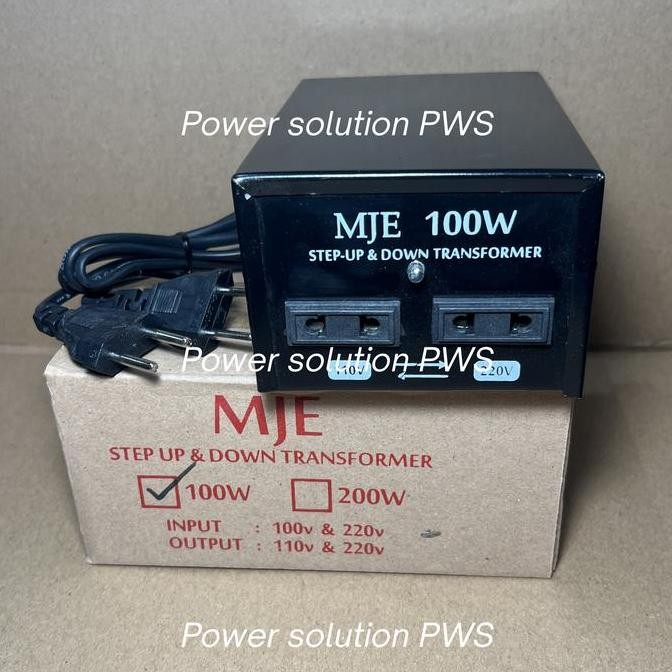 Jual Step Up Step Down Transformer 100w 220v to 110v / 110v to 220v ...