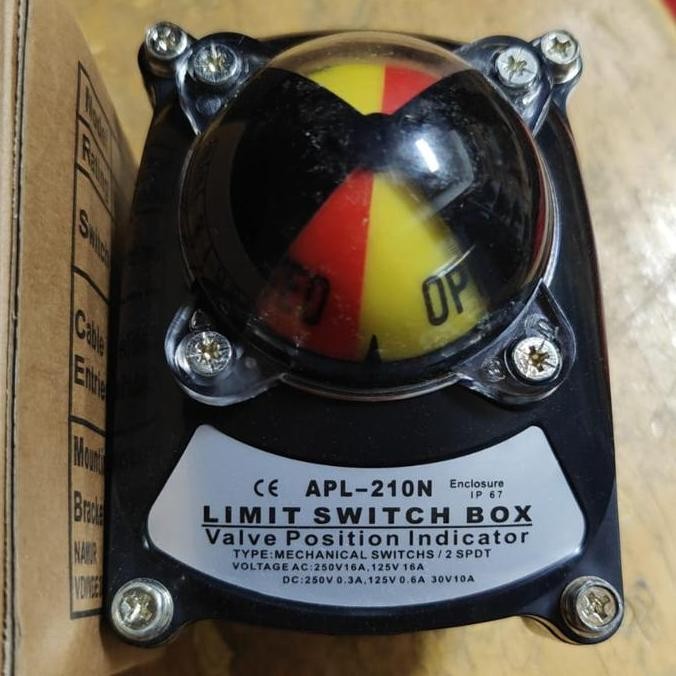 Jual /////] APL 210N Limit Switch Box APL-210N Valve Position Indicator ...