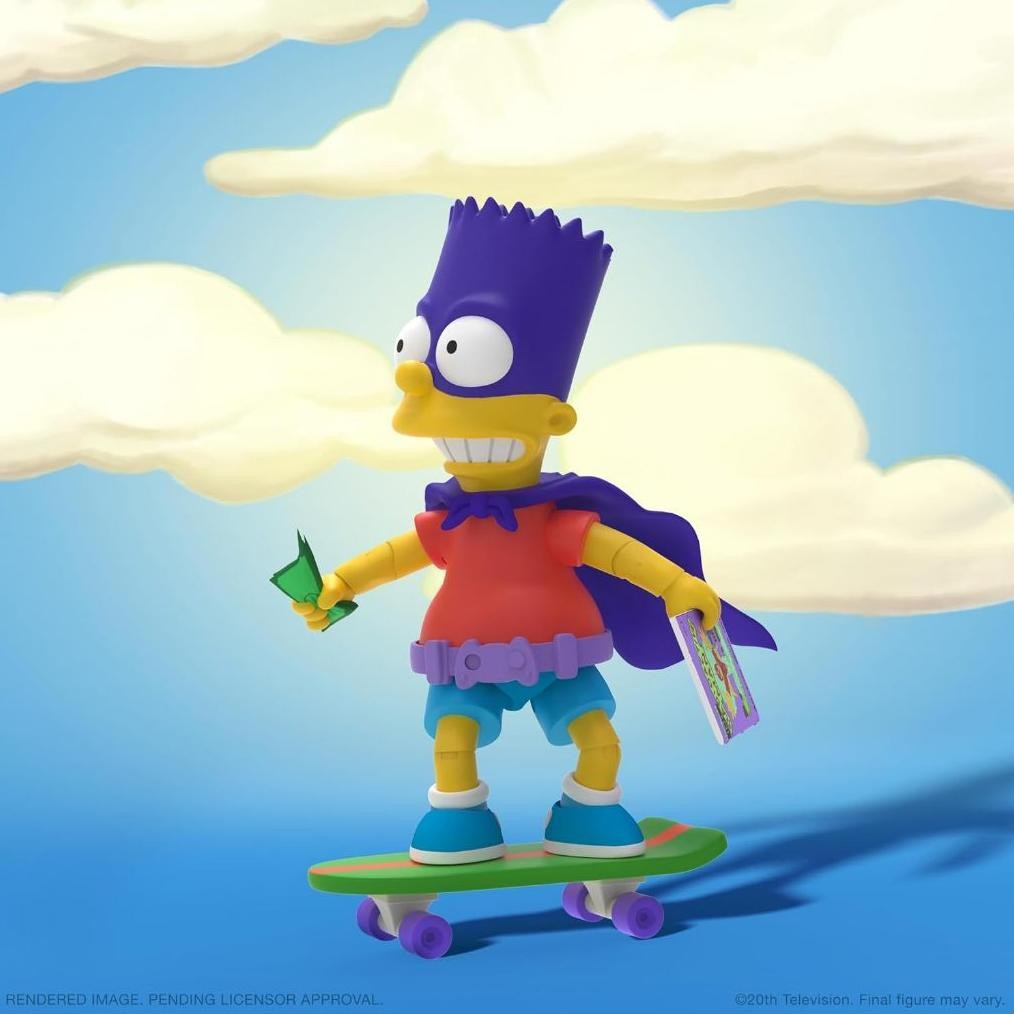 Jual Super7 Ultimates The Simpsons Bartman - 17,8 Cm The Simpsons ...