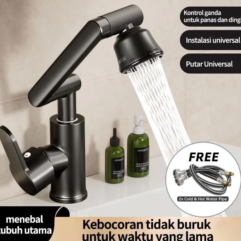 Jual IDEALE- SUS304 Keran Putar 360Derajat Keran Air Panas & Dingin ...