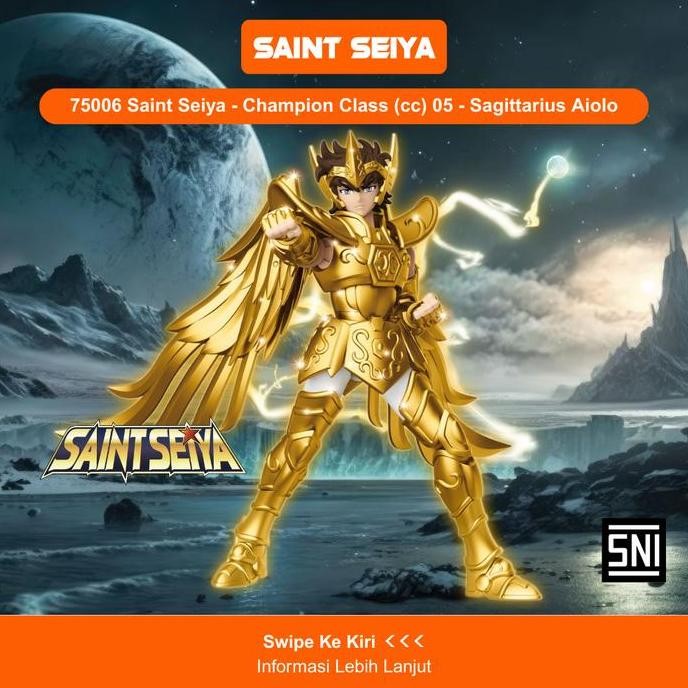 Jual [NEW] !! BLOKEES Figures Saint Seiya - Champion Class Action ...