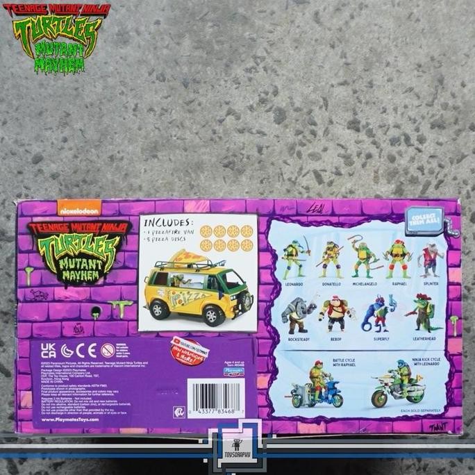 Jual Teenage Mutant Ninja Turtles Mutant Mayhem Pizzafire Van Tmnt ...