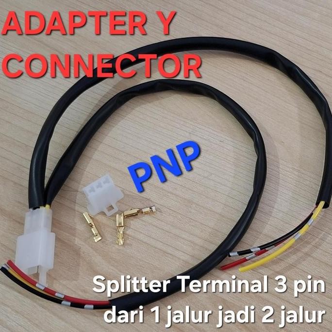 Jual Promo Kabel Jumper Splitter Extention Soket Y Lampu Sorot 2 Mode ...