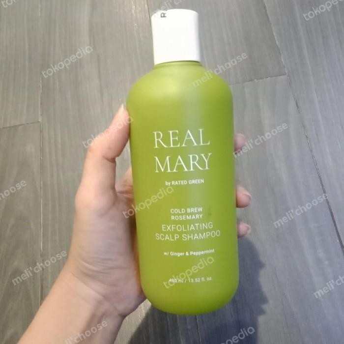 Jual REAL MARY BY RATED GREEN COLD BREW ROSEMARY EXFOLIATING SCALP ...