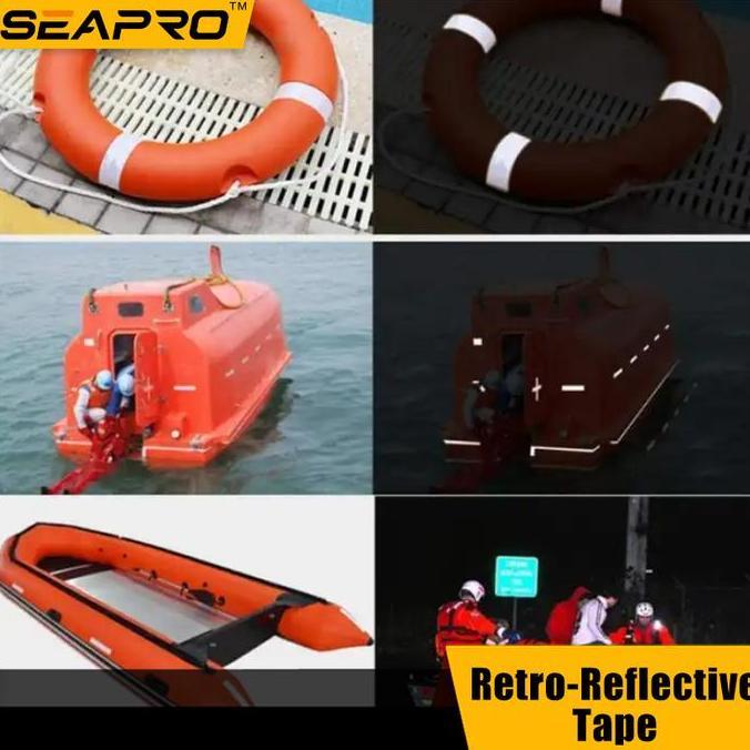 Jual Impa 330189 Retro Solas Reflective Tape Marine Silver Solas Tape ...