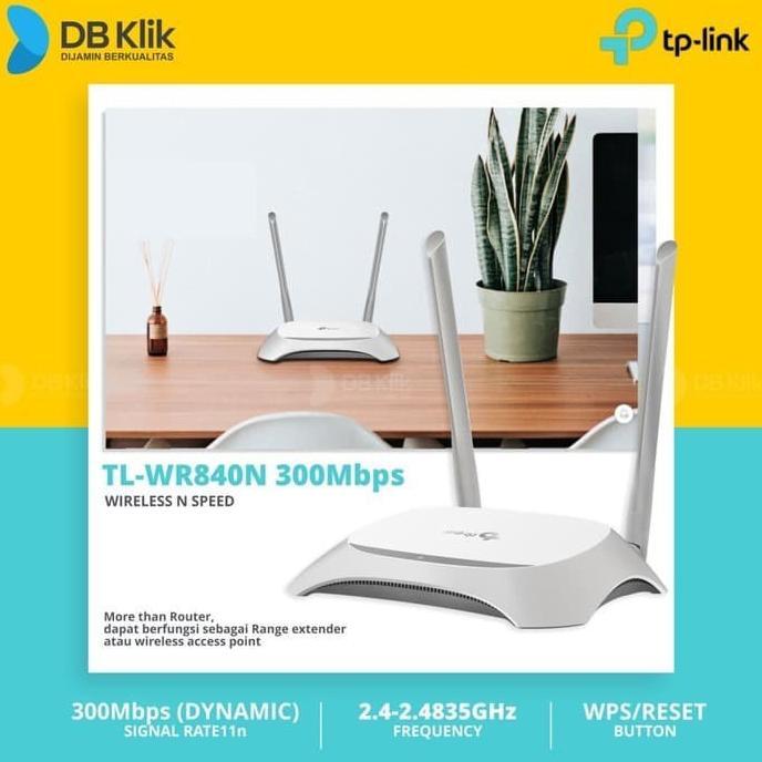 Jual Router TP-Link TL-WR840N 300Mbps Wireless Nirkabel Router Wifi ...