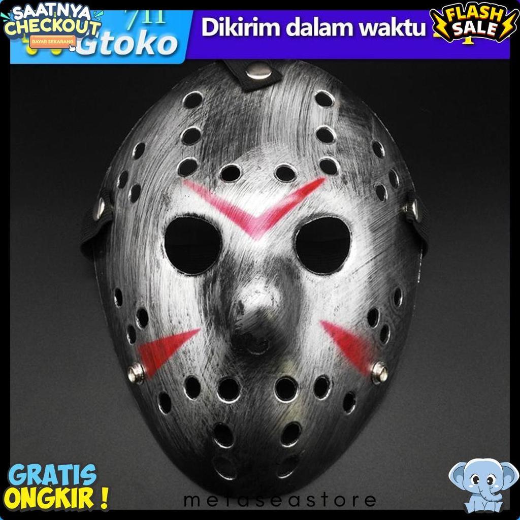 Jual Wajib Punya! Topeng Jason Friday The 13Th Mask Killer Topeng ...
