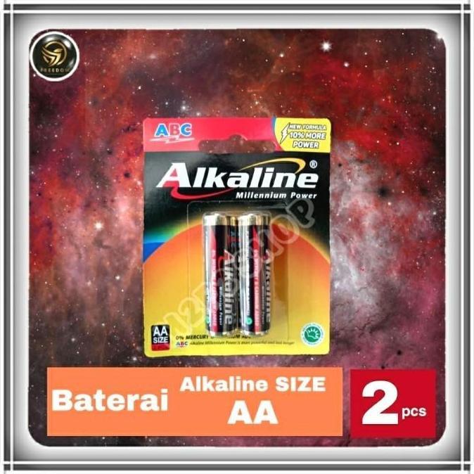 Jual Batu Baterai ABC Alkaline Millenium Power Hitam Dry Cell Ukuran A2 ...